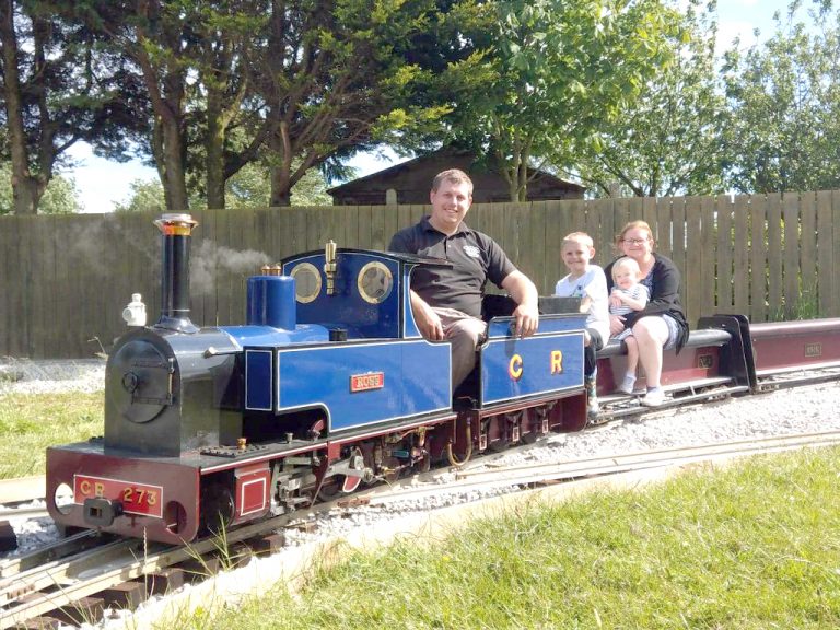 All aboard for new mini-railway attraction - The Holderness and Hornsea ...