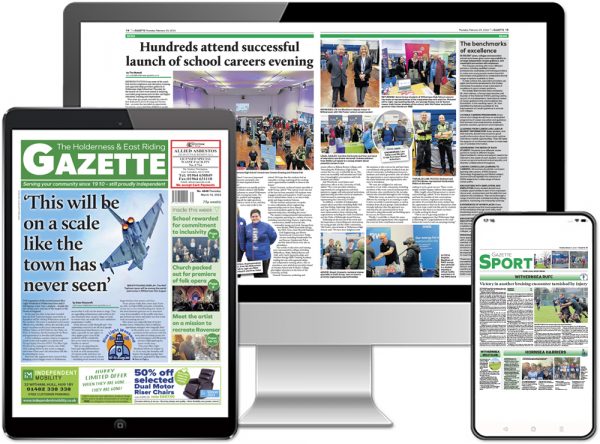 Gazette online edition - The Holderness and Hornsea Gazette