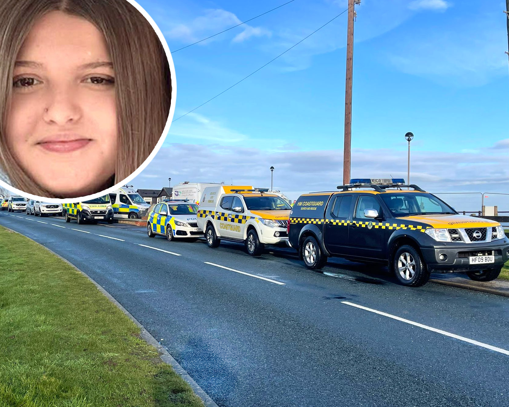 Body found among Withernsea beach rocks amid search for Grace, 15 - The ...